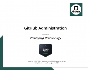GitHub Administration Certification | Vovando Dev